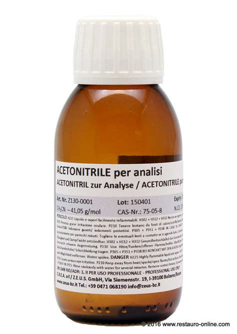 Acetonitril Zur Analyse Ch3cn Online Kaufen
