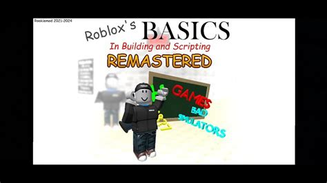 roblox s basics in building and scripting remastered roblox university