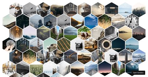 React Honeycomb Responsive Example Forked Codesandbox