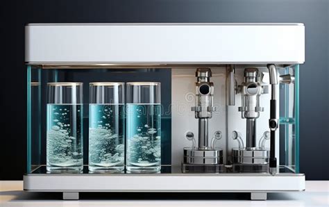 Water Recycling System White Background Generative Ai Stock Illustration Illustration Of