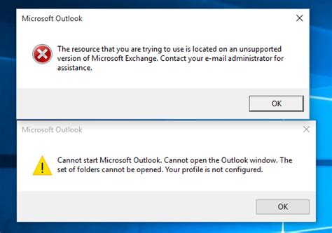 Microsoft Outlook Error Message Lasopagolf