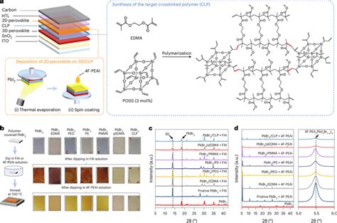 Preparation Of The 3dclp2d Perovskite Heterostructure And Selection Download Scientific
