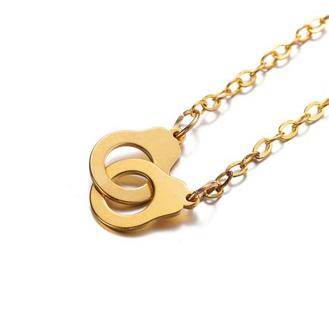 Badu Bg 5бр Двойни белезници от неръждаема стомана Конектор за талисман за Направи си сам