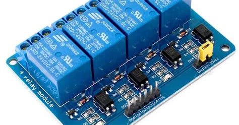 Relay Module Four Channel With Low Level Trigger