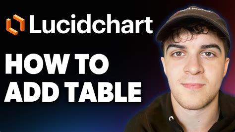 How To Add Table In Lucidchart Full Guide YouTube