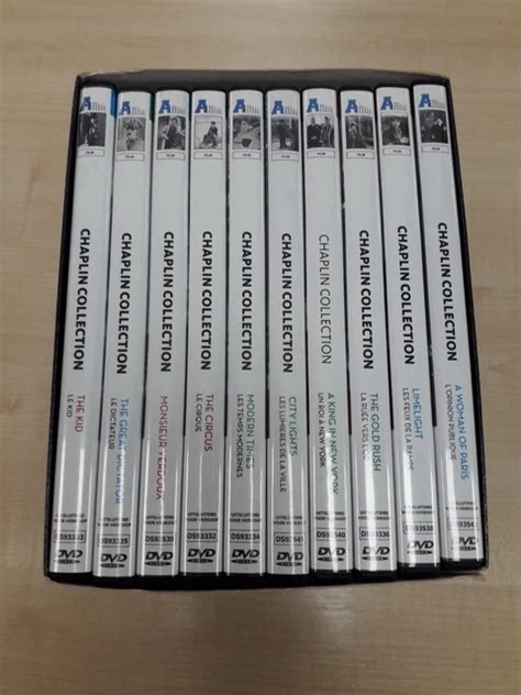 Charlie Chaplin Collection Dvd Boxset 10 Dvd Classic Films Dutch