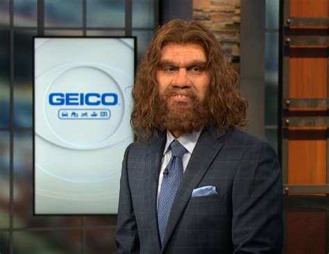 Geico Insurance Caveman On CBS With Phil And Boomer Legend Of The