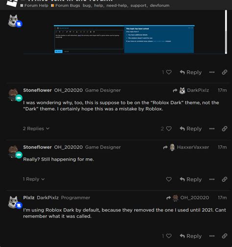 White Text In The Forum Forum Bugs Developer Forum Roblox