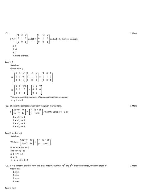 Matrices Pdf Matrix Mathematics Functions And Mappings Matrices Pdf Matrix Mathematics Functions And Mappings