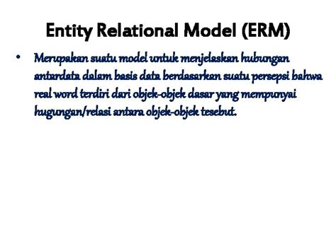 Materi Ke 4 Model Data Model Data Model
