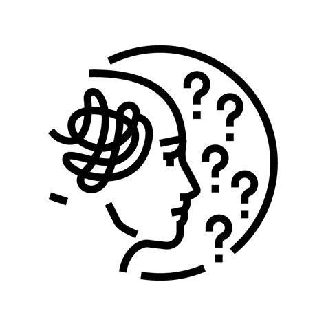 Difficulty Speaking Slurred Speech Line Icon Vector Illustration 28086395 Vector Art At Vecteezy