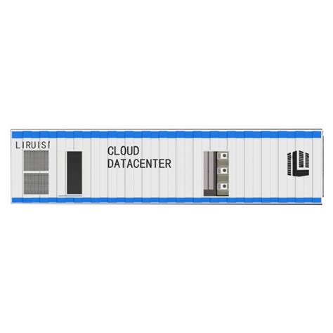 Rack Mounted Containerized Data Center Integrated 40 Foot IP20 Class