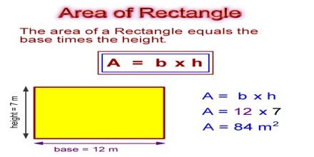 How To Find The Area Of A Rectangle Assignment Point