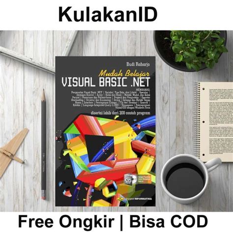 Jual Deepublish Buku Mudah Belajar Visual Basic Net Budi Raharjo Shopee Indonesia