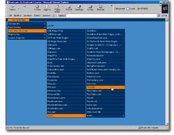 Bookmark Exporter Your Bookmarks Backup In Cascading Menu Menu Examples