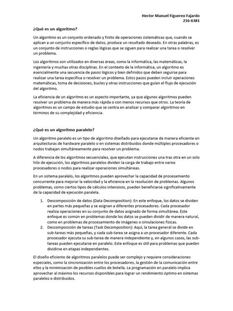 Qué Es Un Algoritmo Pdf