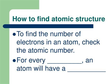 PPT ATOMIC STRUCTURE PowerPoint Presentation Free Download ID 2914132