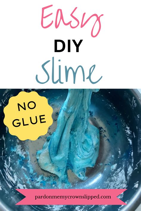How To Make Slime Without Glue In Easy Steps