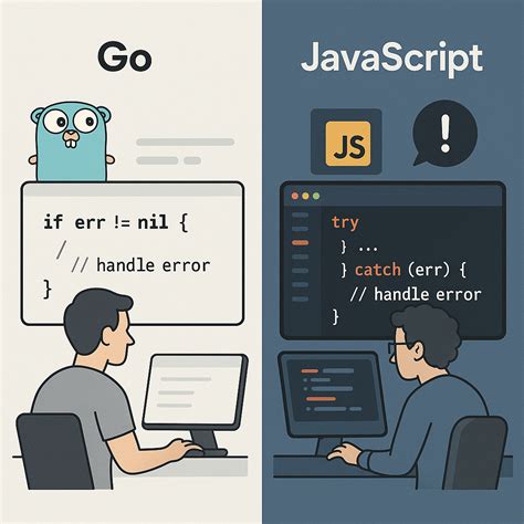 Comparing Error Handling In Go And Javascript Explicit Returns Vs Try Catch