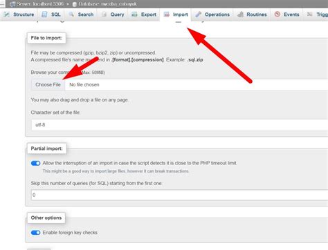 Mengatasi Error Timestamp Saat Import Database Di Phpmyadmin