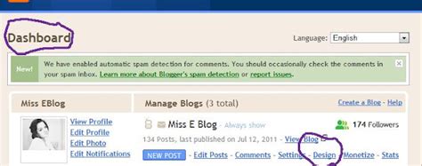Misse Design Design HTML Blogger Tutorials Social Media Buttons Add Hover Effect