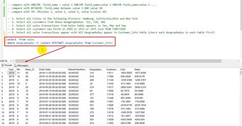 Cách Dùng Toán Tử In Và Not In Trong Sql Kèm Ví Dụ Thực Tế