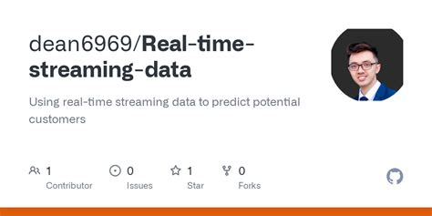 Github Dean6969real Time Streaming Data Using Real Time Streaming Data To Predict Potential