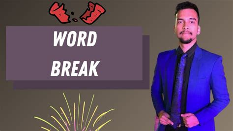 7 Word Break Backtracking Youtube