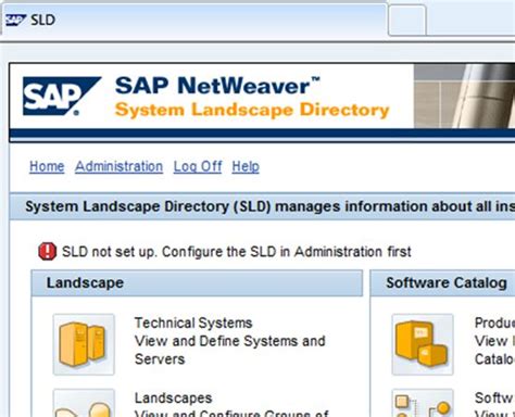How To Create And Configure Local Sld On Sap Netweav Sap Community