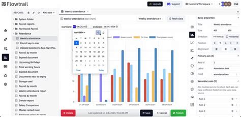 Create Dynamic Reports With Custom Parameters In Flowtrail Ai