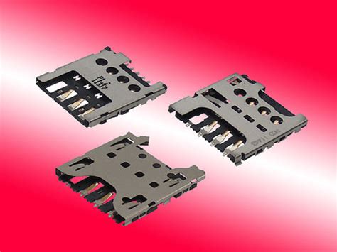 Molex Micro SIM Card Socket For Smart Phones