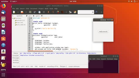 Setup Cgtk Programming Tools On Ubuntu For Beginners