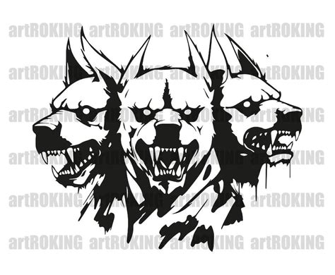 Kerberos Svg Kerberos Shirt Kerberos Vector Kerberos Printable