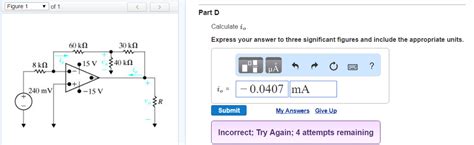Solved Calculate I O Express Your Answer To Three Chegg Com