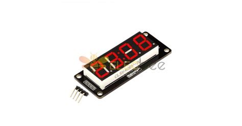 10pcs 4 Digit Led Display Tube 7 Segments Tm1637 50x19mm Red Clock