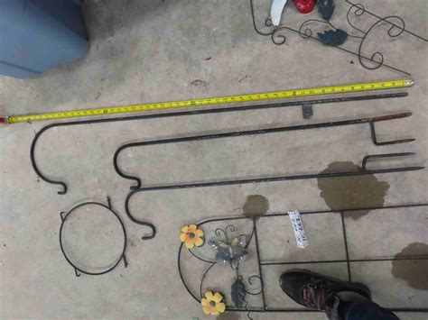 Garden Deco 3 Shepards Hook 2 Trellis 40 58 Tall And 2 Lady