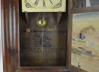 Circa 1850 OG With 30 Hour Brass Weight Driven Tim Tumbex