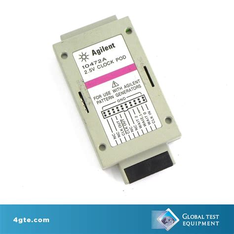 Keysight 10472a 2 5 Volt Pattern Generator Clock Pod Global Test Equipment