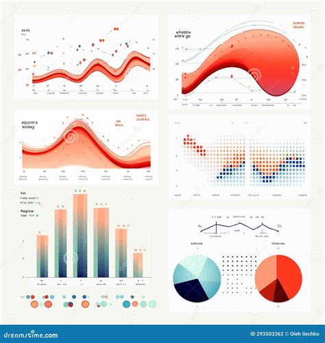 fun data visualization infographic vector flat illustration stock vector illustration of