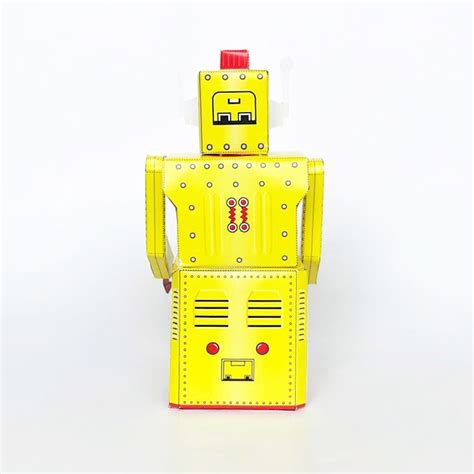 R1 Rescue Robot Papercraft Vintage Robot Paper Toy Papercraft Activity Collectible Toys Digital
