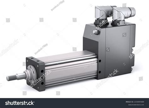 137 Mechanical Components Rendering Hydraulic Images Stock Photos