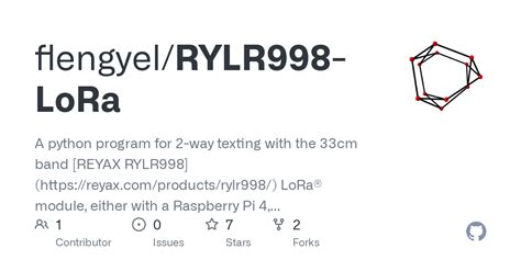 Github Flengyelrylr998 Lora A Python Program For 2 Way Texting With The 33cm Band Reyax