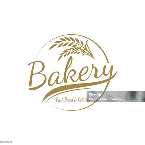 라벨 유기농 제품 밀 레스토랑 수확 및 농업 곡물 빵집 건강 식품에 대한 개념 로고에 대한 스톡 벡터 아트 및 기타 이미지