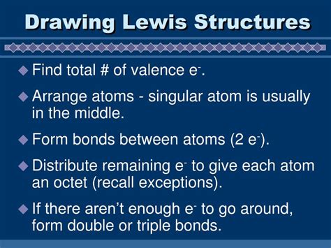 PPT Drawing Lewis Structures PowerPoint Presentation Free Download ID 1462058