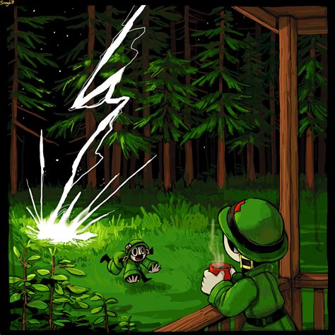 I Told Him To Stay Inside Our Wooden Shack But Dumbass Wouldnt Listen