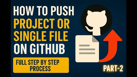 How To Push Full Project On Github Step By Step Guide 2025 Part 2