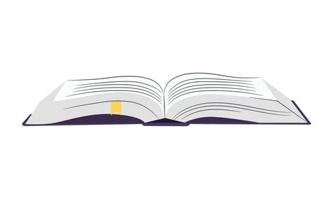 Vector Open Book Isolated 27198326 Vector Art At Vecteezy