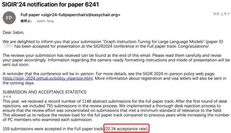 Jiabin Tang On Linkedin 🌟graphgpt🌟 385 Stars In Github Is Accepted By 🌟sigir24🌟 Only 201