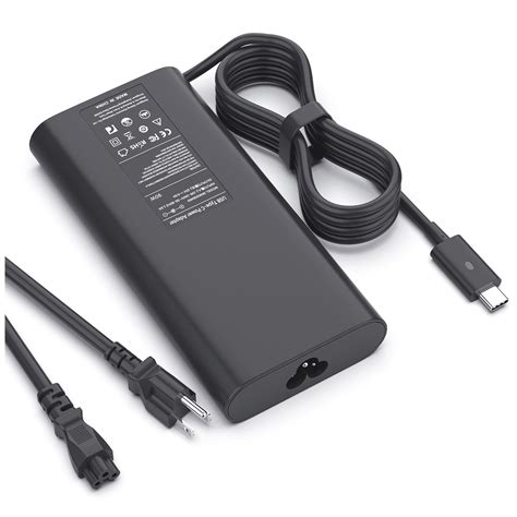 New Dell W Laptop Charger Type C Slim Ac Adapter For Dell Latitude In