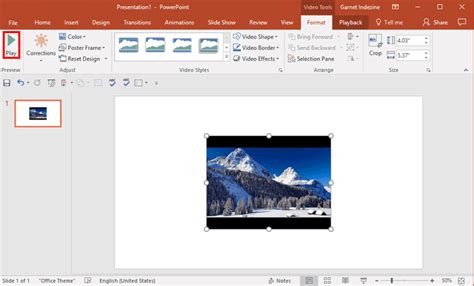 Online Video Clips Insert Video From YouTube In PowerPoint Presentations Glossary